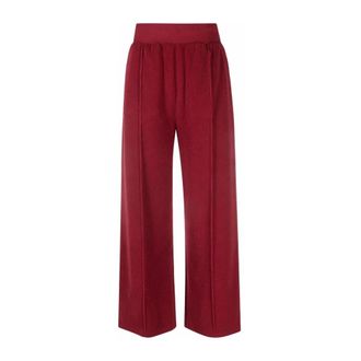 Kenzo Weitgeschnittene Terry-Cloth Hose - - Trousers - Damen - Rot - XS