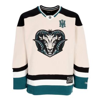 Dolly Noire SweaT-shirt Goat Hockey - Homme - Sweatshirts et sweats &agrave; capuche - Beige - Taille: XS