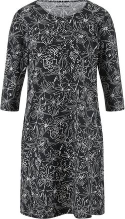 Peter Hahn Jersey-Kleid Emma Green Cotton schwarz