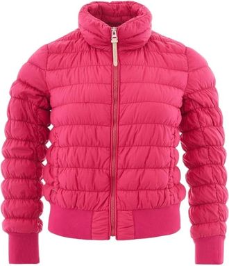 Woolrich Mercer Bomber Jacket - Femme - Vestes - Rose - Taille: 36 FR