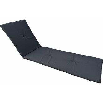 Habitat et Jardin Habitat Et Jardin - Coussin pour bain de soleil en bois exotique - Noir
