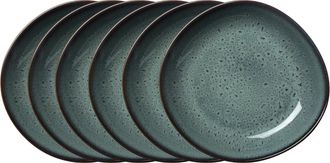 like. by Villeroy & Boch Villeroy & Boch like. by Lave gris 6x Schale flach klein, 22cm, Steingut, beige