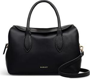 Radley London London Liverpool Gardens Petite poignée zippée en cuir pour femme, Noir, S