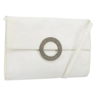 Celine Pochette Vintage Pre-owned - Femme - Pre-owned - Blanc - Taille: ONE Size
