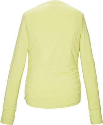 Killtec Langarmshirt KOS 173 WMN LS SHRT Atmungsaktiv, schnelltrocknend, dehnbar, Daumenl&ouml;cher, Raffung