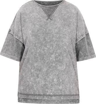 Mymo T-Shirt in &Uuml;bergr&ouml;&szlig;e Frauen hellgrau