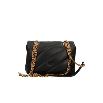 Pinko Pinko, Femme, Sacs, Noir, Taille: ONE Size Puff Mini New Buckle