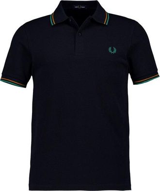 Fred Perry Herren Polo-Shirt schwarz