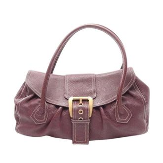 Celine Sac bandouli&egrave;re vintage doccasion - Femme - Pre-owned - Rouge - Taille: ONE Size