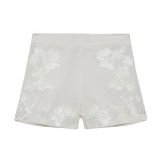 SIMKHAI Femme, Shorts, Blanc, Taille: 40 FR Shorts