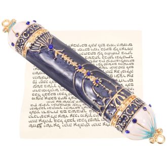 Artibetter iplusmile Schriftrolle Mezuzah Metallhandwerk Vintage Retro Dekor f&uuml;r Wohnzimmer und B&uuml;ro J&uuml;dische Religi&ouml;se Amulett T&uuml;rdeko Segenstafel Geschenkidee