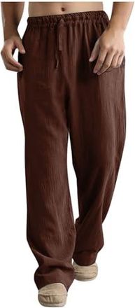 Generic Pantalon Hiver Homme Randonn&eacute;e Flanelle &Eacute;l&eacute;phant Pants Patchwork Seersucker Polyester Ray&eacute; Compression Bien Bretelle Tennis Dor&eacute; Chaussure Qui Leg Ret