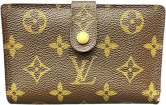 Louis Vuitton unisex, Pre-owned, Brun, Taille: ONE Size Portefeuille Bi-fold Vintage Pre-owned