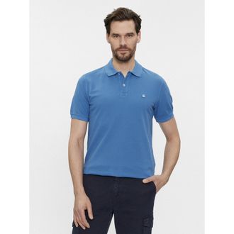 Benetton United Colors Of Benetton Poloshirt 3089J3179 Blau Regular Fit