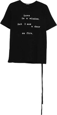 Ann Demeulemeester T-Shirt - Noir