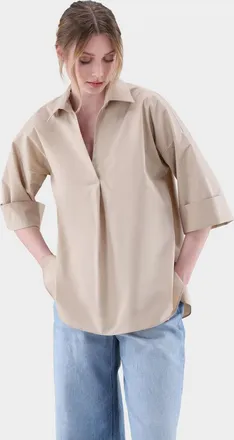 van Laack Locker geschnittene Schlupfbluse