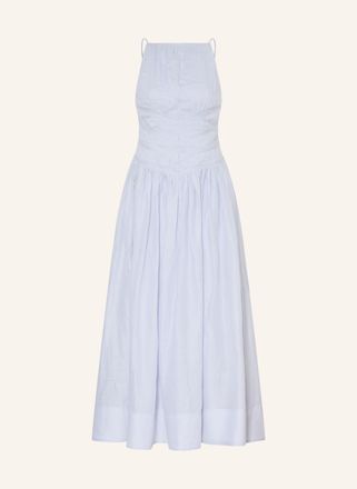 Aje Kleid Helene Mit Schmucksteinen blau