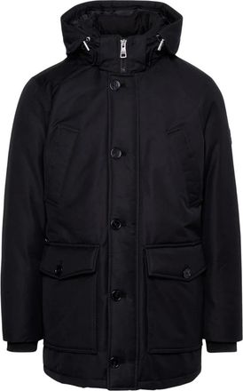 Tommy Hilfiger Homme, Manteaux, Noir, Taille: 3XL Parka Homme Long Rockie Veste
