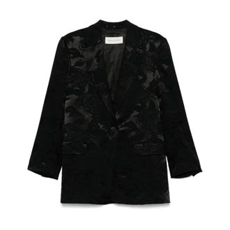 Dries Van Noten Femme, Vestes, Noir, Taille: 40 FR Blazers