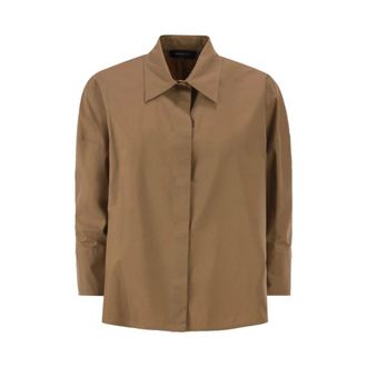 Fabiana Filippi Damen, Blusen & Hemden, Braun, 2XSGr&ouml;&szlig;e