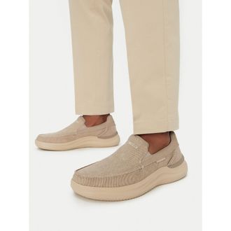 Skechers Halbschuhe Skechers Relaxed Fit: Hasting - Fielden 205066/TPE Beige