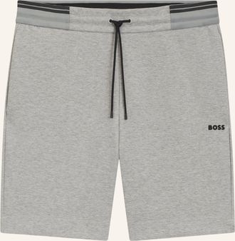 HUGO BOSS Casual Hose Shorts Zone Regular Fit silber