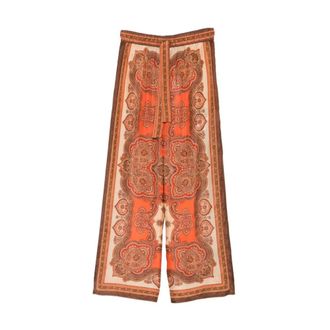 Zimmermann Femme, Pantalons, Multicolore, Taille: 38 FR Mahon Relaxed Pant