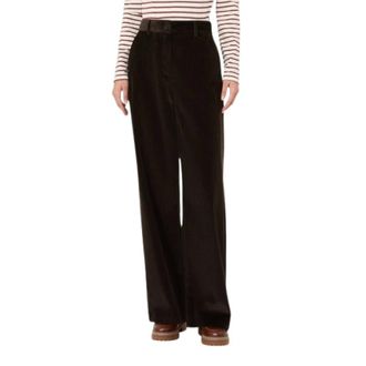 Max Mara Tania Pantalons - Femme - Pantalons - Brun - Taille: 36 FR