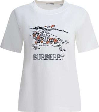 Burberry Femme, Tops, Blanc, Taille: 38 FR T-Chemises
