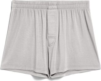 Armedangels Herren Boxer aus Tencel Modal Mix AASKER Relaxed Fit Grey Melange