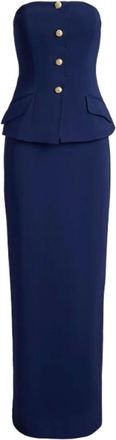 Ralph Lauren Robes - Femme - Robes - Bleu - Taille: 40 FR