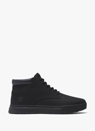 Timberland Maple Ledersneaker in Schwarz