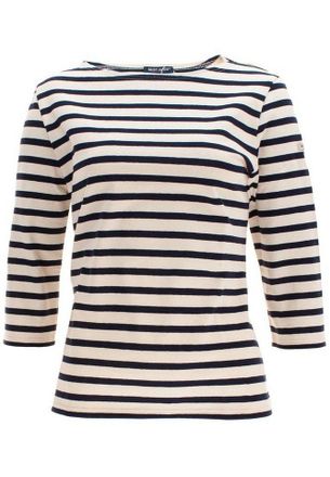 Saint James 3/4-Arm-Shirt 5517 Damen Shirt maritimer Klassiker Huitriere III mit zeitlosen Streifen