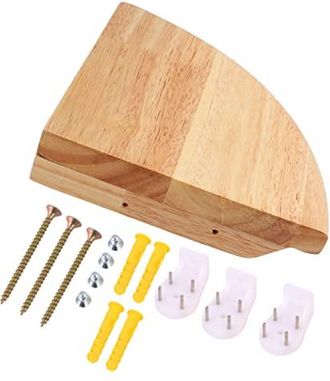 Artibetter 1 Ensemble &Eacute;tag&egrave;re dangle &Eacute;tag&egrave;re en Verre Support Mural &Eacute;tag&egrave;re dangle &Eacute;tag&egrave;res dangle Affichage &Eacute;tag&egrave;re &Eacute;tag&egrave;res dangle Mur &Eacute;tag&egrave;re dangle en Bois &Eacute;