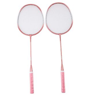 Generic Badminton -Schl&auml;ger -Set mit Schlankem Wellendesign, Leichtem und Flexibelem, Komfortables Griff, Geeignet f&uuml;r Alle Altersgruppen, Vergr&ouml;&szlig;erter Treffe