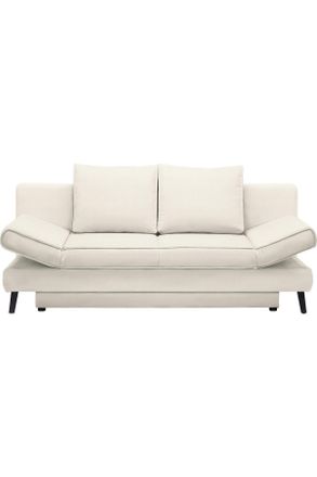 Novel Schlafsofa Sidney, Natur, Textil, Uni, F&uuml;llung: Schaumstoff, 200x85x90 cm, Stoffauswahl, Wohnzimmer, Sofas & Couches, Schlafsofas, Schlafsofas mit Bet