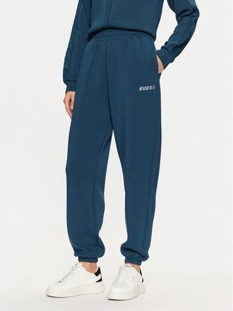 Guess Jogginghose V4BB13 K7UW2 Blau Regular Fit