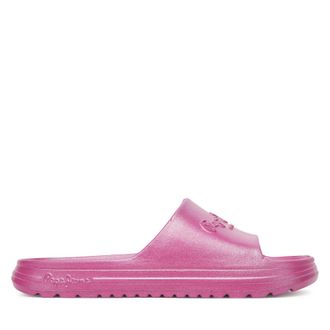 Pepe Jeans London Pantoletten Pepe Jeans Beach Slidemet PLS70165 Rosa