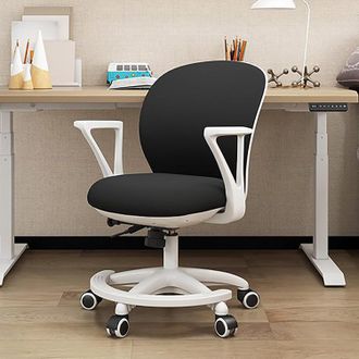 Generic Ergonomischer B&uuml;rostuhl, atmungsaktiver B&uuml;rostuhl mit Lendenwirbelst&uuml;tze, Armlehnen und Rollen, h&ouml;henverstellbarer Schreibtischstuhl