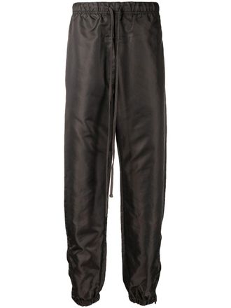 Fear of God pantalon de jogging &agrave; lien de resserrage - Noir