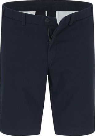 Hiltl Herren Bermudashorts blau Slim Fit