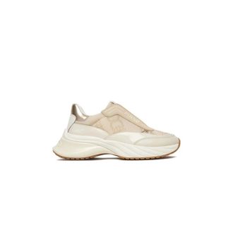 Pinko Pinko, Femme, Chaussures, Beige, Taille: 38 EU Baskets Ariel 19
