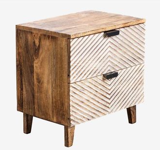 Sklum Table de nuit en manguier Balary SKLUM