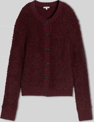 Tom Tailor Cardigan mit Boucl&eacute;-Struktur