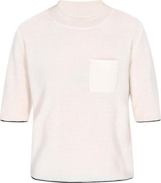 Dreimaster Dreimaster Pullover Frauen cremefarben