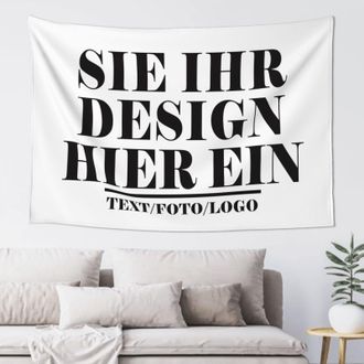 Generic Wandtuch personalisierte leinwand personalisiert foto Mit LOGO TEXT selbst gestalten Wandteppich f&uuml;r schlafzimmer deko wand Wohnzimmer Dekoration foto