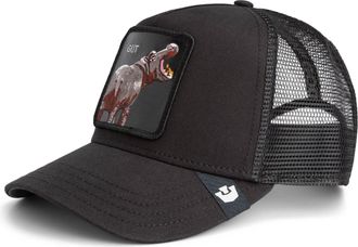 Goorin Brothers Cap Gorra goorin bros negra hipopotamo gut hipo trucker cap