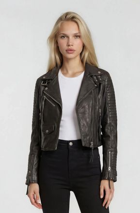 Trueprodigy Lederjacke Freya