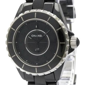 Chanel Pre-owned J12 H3828 Montre - Femme - Pre-owned - Noir - Taille: ONE Size