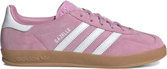 adidas Low-Top Sneaker - adidas Gazelle Indoor Bliss Lilac White (Womens) - Gr. 36_2_3 - in Wei&szlig; - f&uuml;r Damen